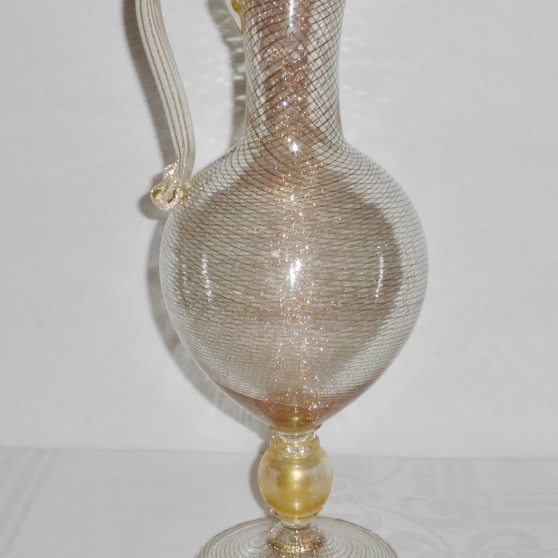 Glass Ewer - Etsy