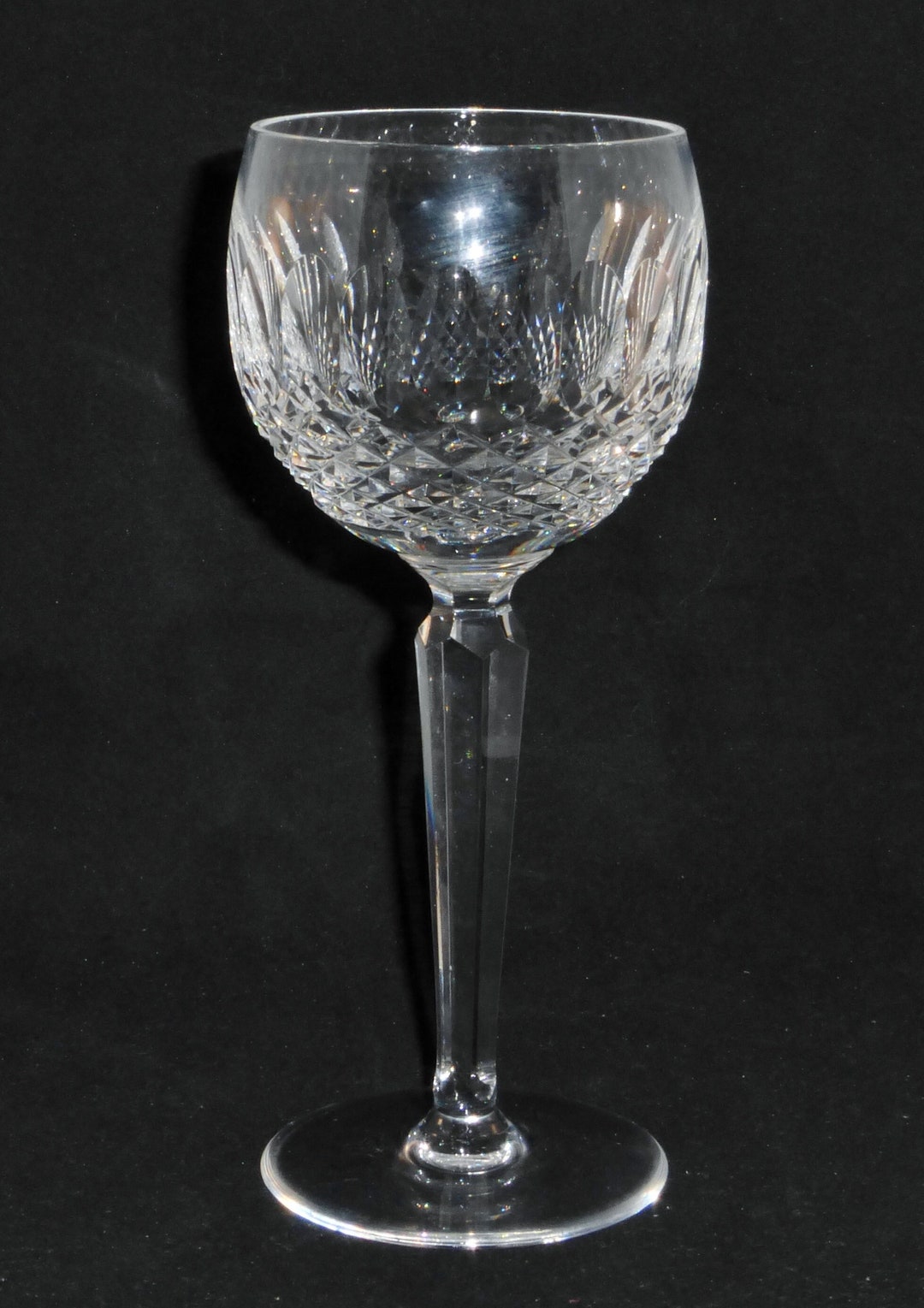 One WATERFORD Colleen Cut Crystal WINE HOCK Goblet Glass - Etsy