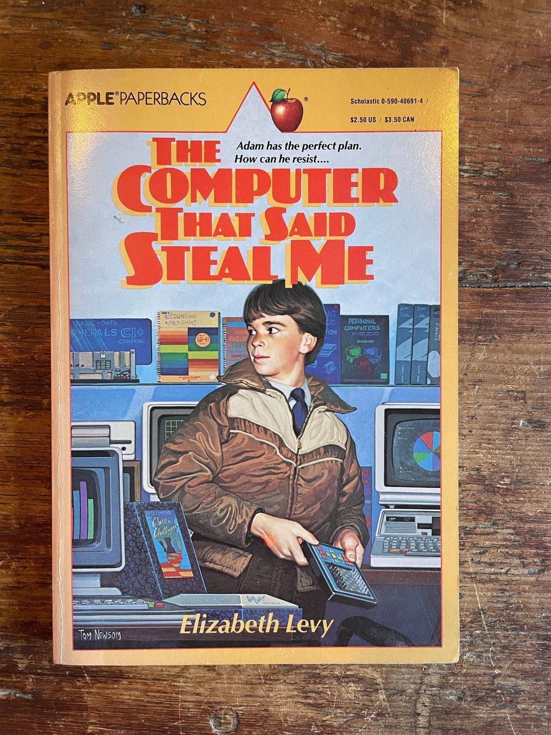 The Computer That Said Steal Me Elizabeth Levy Vintage Apple Paperbacks ...