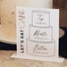 Personalised Acrylic Cake Sign: Let's Eat Cake, Wedding Decor (A5) - Etsy
