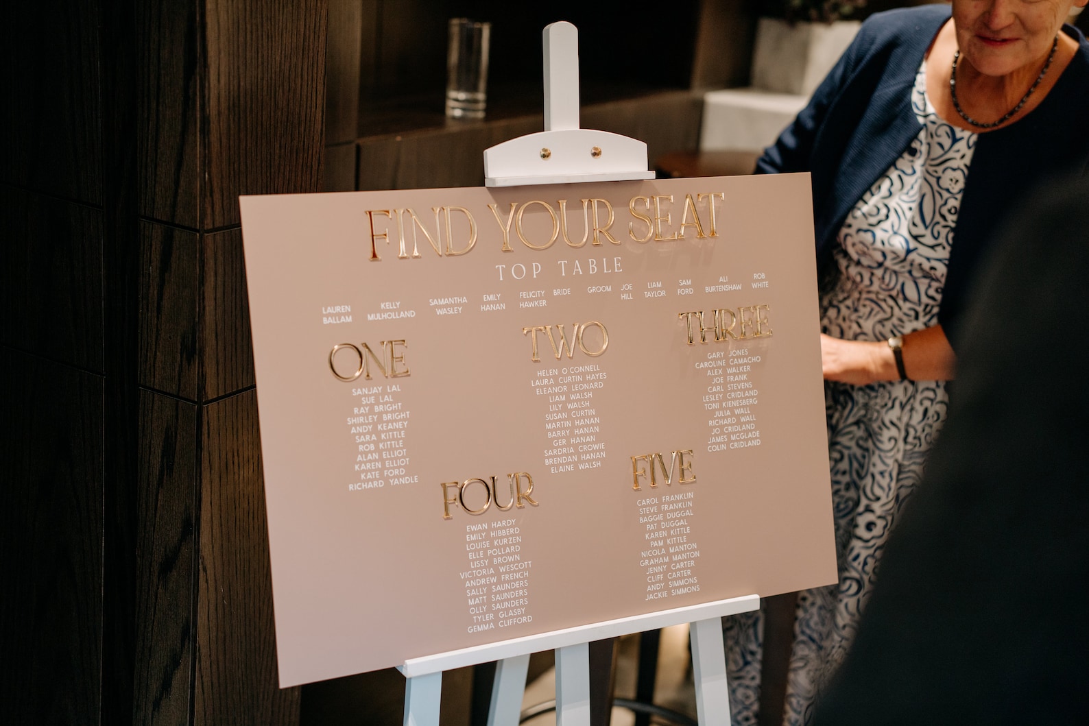 Personalised Acrylic Wedding Seating Chart, 3D Laser Cut Detailing ...