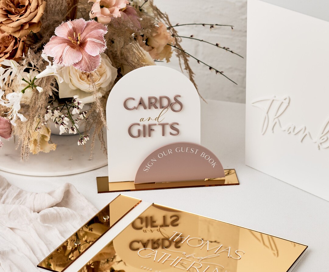 A5 Dome Duo Sign, Wedding Sign, Guestbook Sign, Guestbook Signage, in ...