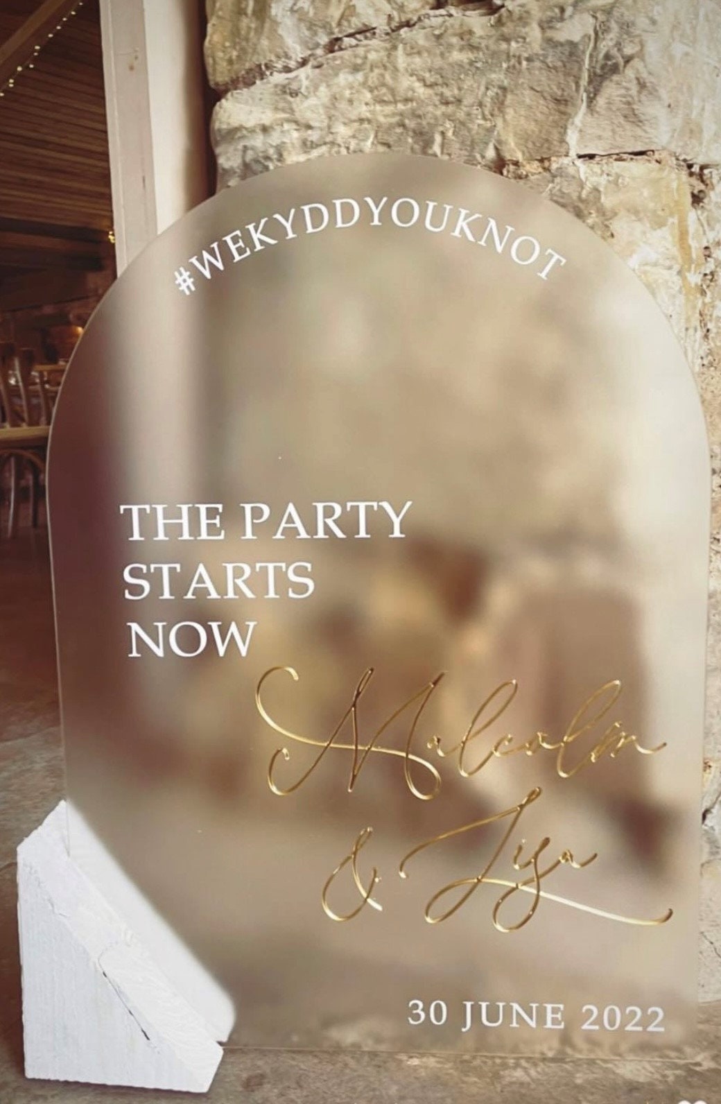 FULL Acrylic DOME Welcome Sign Welcome Sign Wedding Welcome - Etsy