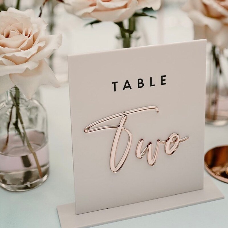 Table Numbers - Etsy UK