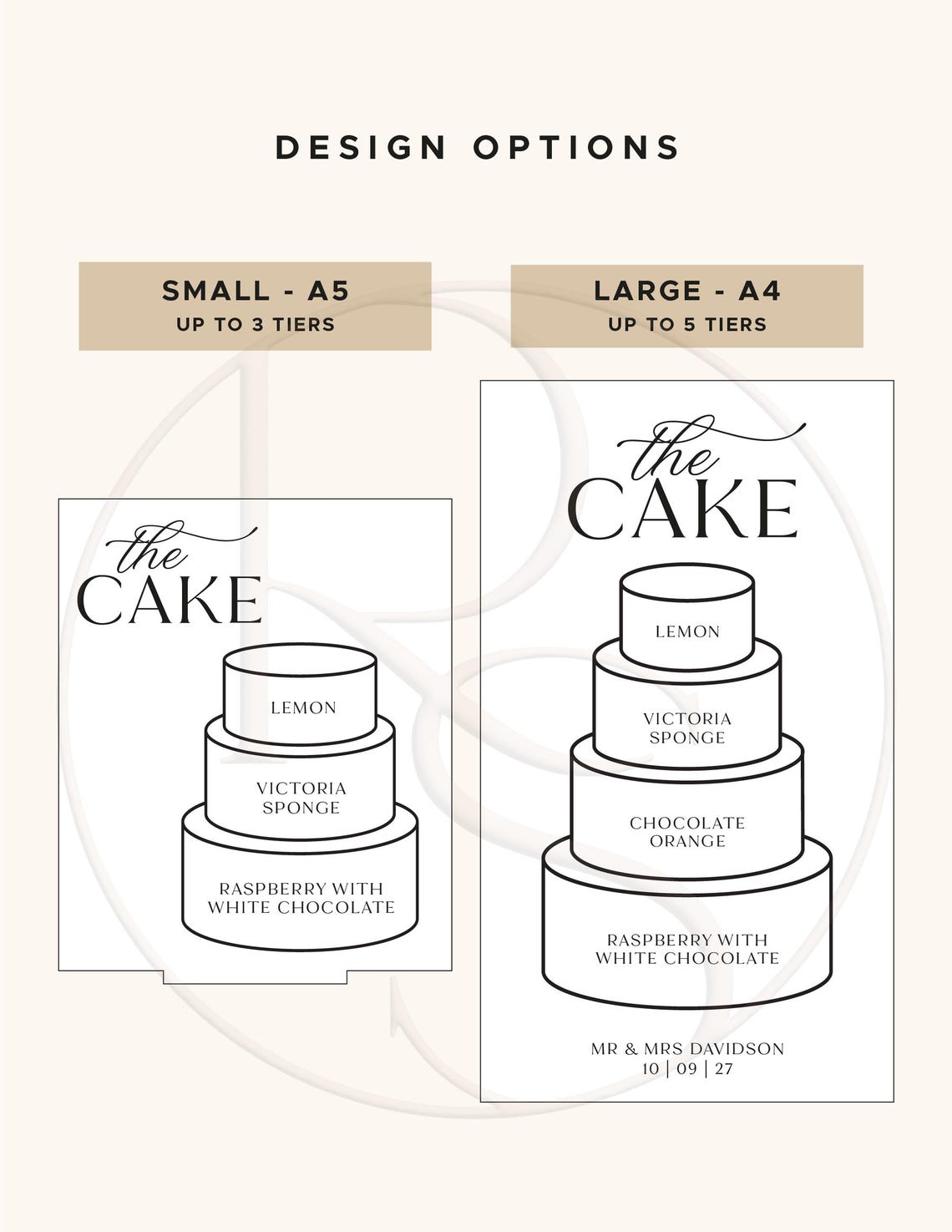Acrylic Cake Sign: "let's Eat Cake" - Wedding Reception Decor ...