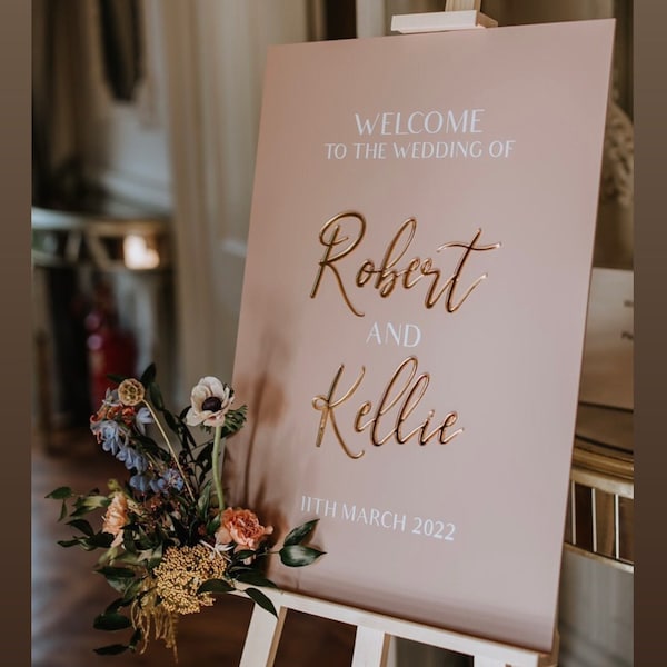 Wedding Welcome Sign - Etsy