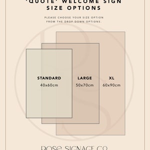 WITH QUOTE Acrylic Welcome Sign, Welcome Sign, Wedding Welcome Sign ...