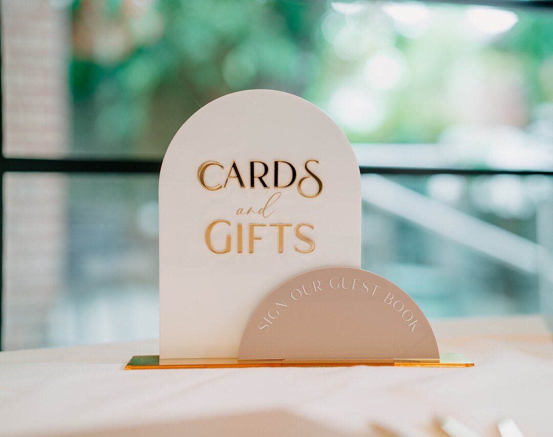 A5 Dome Duo Sign, Wedding Sign, Guestbook Sign, Guestbook Signage ...