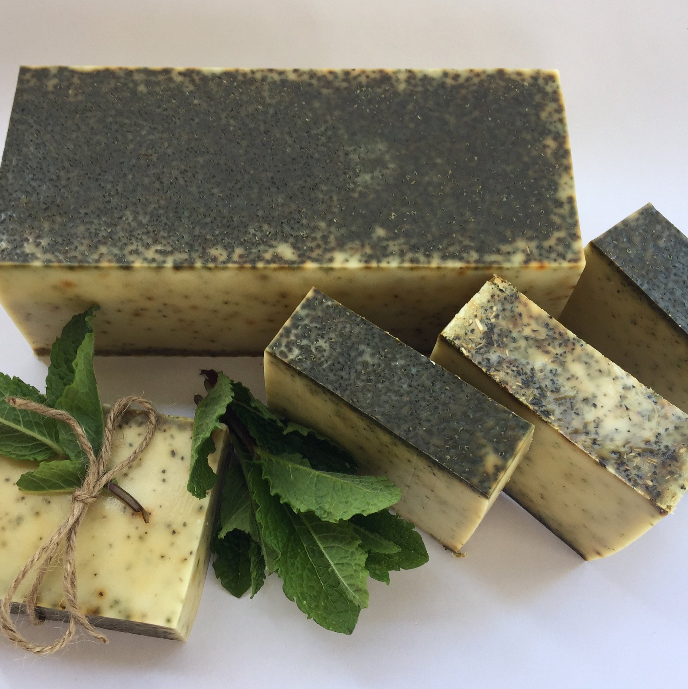 Handmade Nettle & Peppermint Soap 100g Goats Milk Natural Curated ...