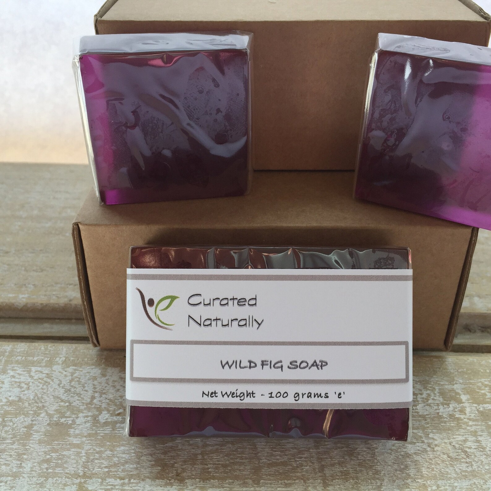 Wild Fig Soap Handmade 100g Clear Hand Soap Gift Curated - Etsy