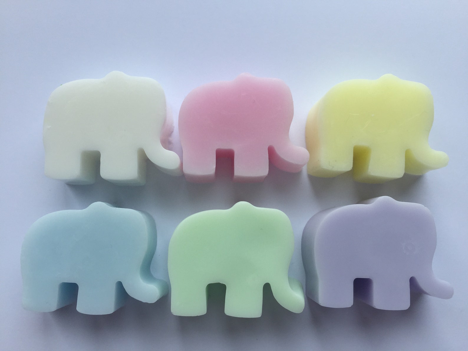 Children Hand Wash Soap 6 X Mini Elephant Soaps Boys Girls Assorted ...