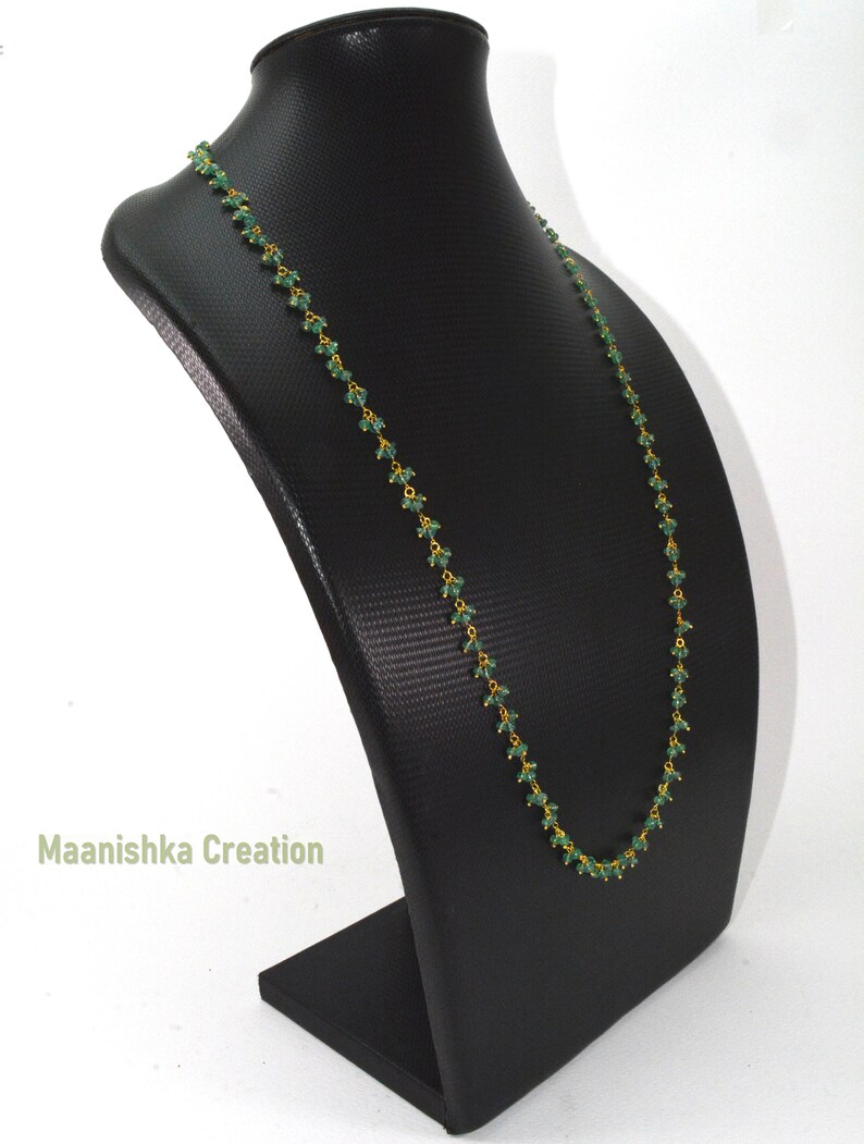 Handmade Beautiful Dangling Design Natural AAA Quality Emerald - Etsy
