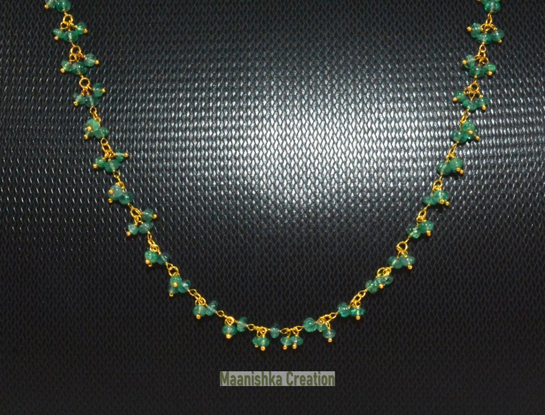 Handmade Beautiful Dangling Design Natural AAA Quality Emerald - Etsy