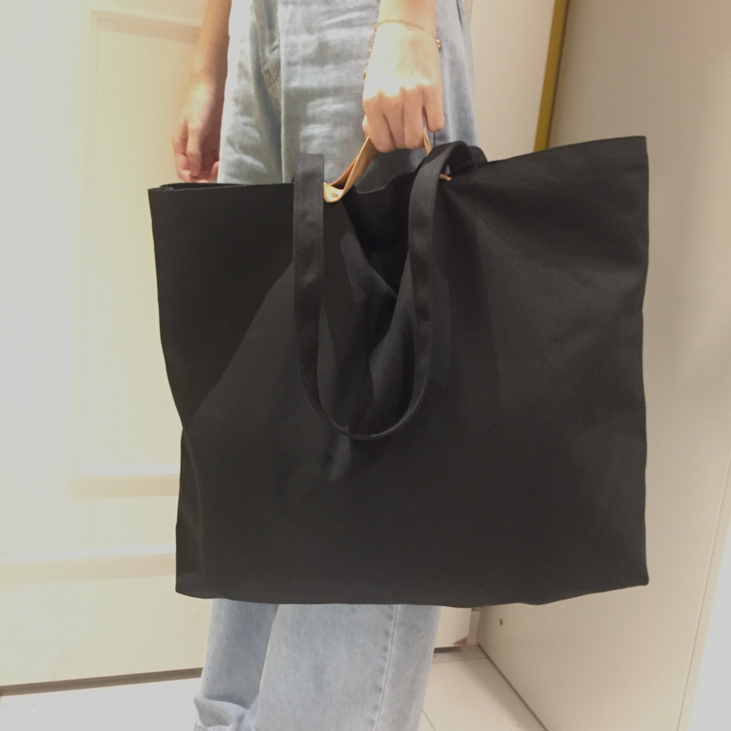 Extra Large Bag/ Large Tote Bag/ Large Canvas Bag/ Shopping | Etsy