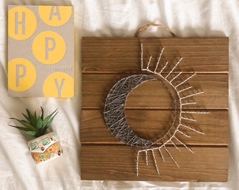 Moon String Art | Etsy