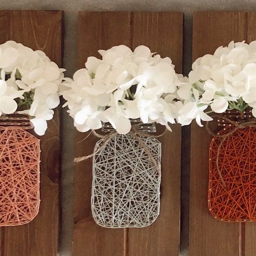 Dandelion String Art / Flower Decor / Dandelion Sign / Flower | Etsy