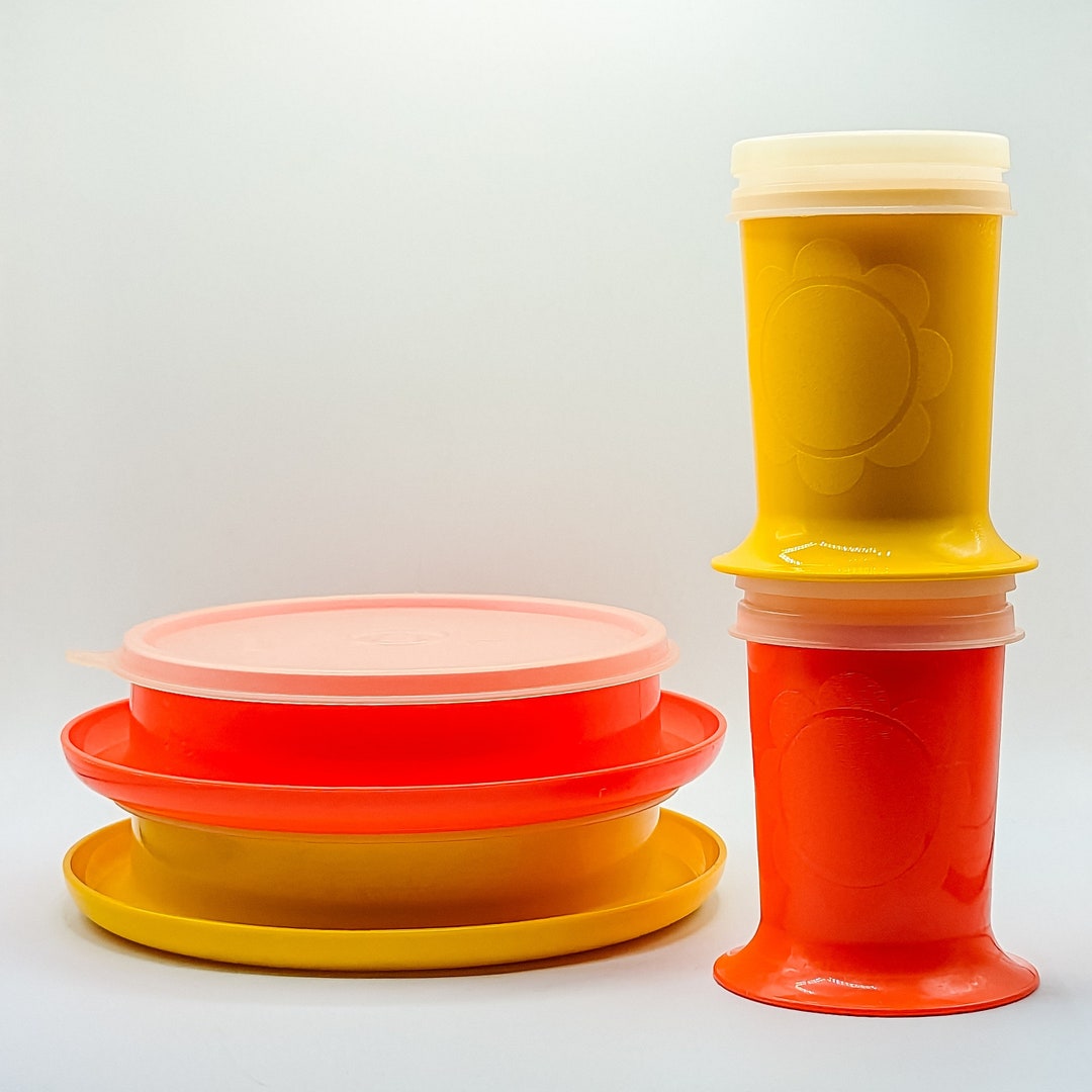 Sunflower Tupperware Sippy Cups & Bowls - Etsy
