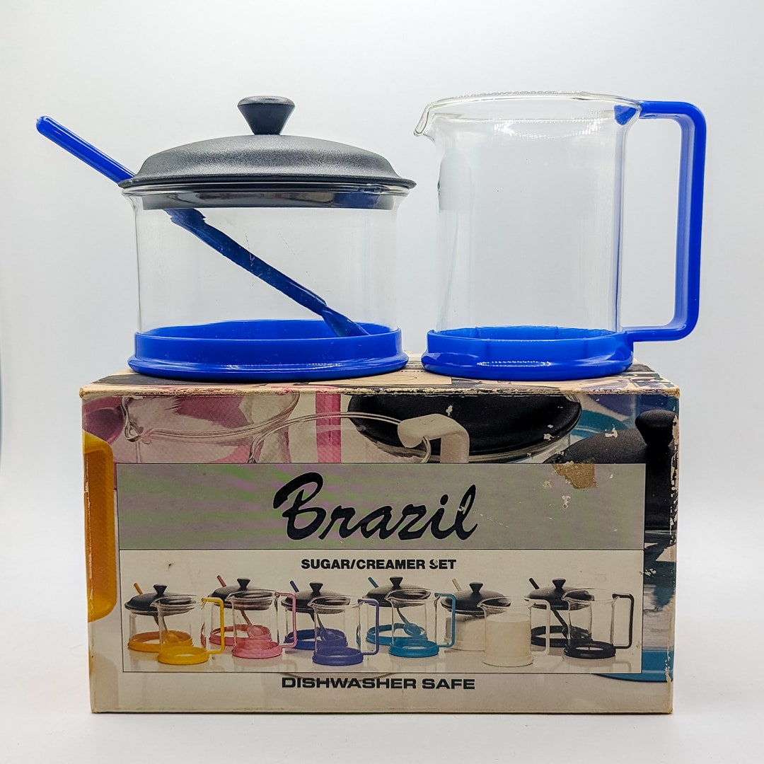 Retro Bodum "brazil" Sugar & Creamer Set - (new in Box) - Etsy