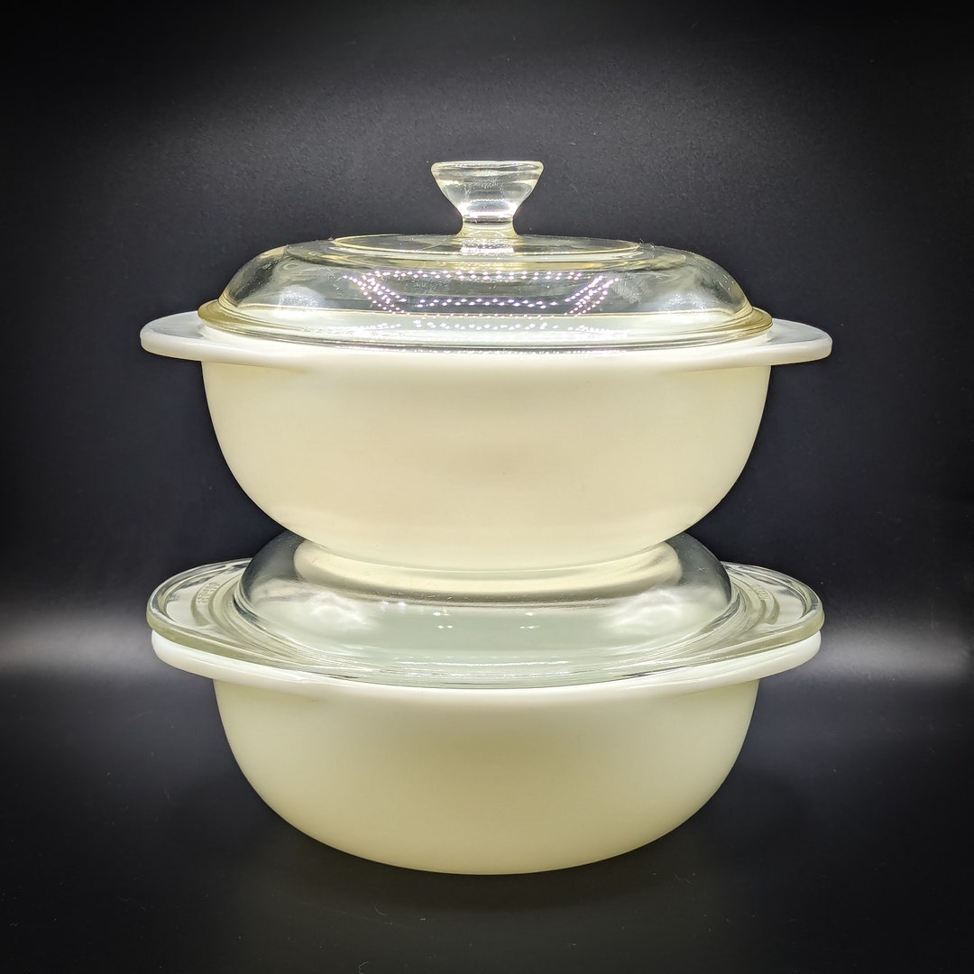 Vintage Opal Pyrex 022 Casseroles - Etsy