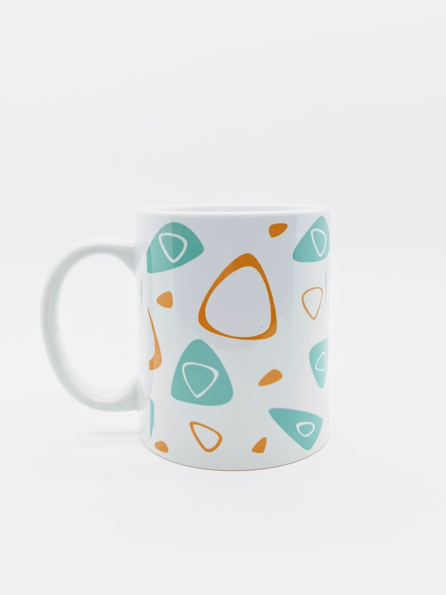 Hand-crafted Amoeba "boomerang" Inspired Mug - Etsy