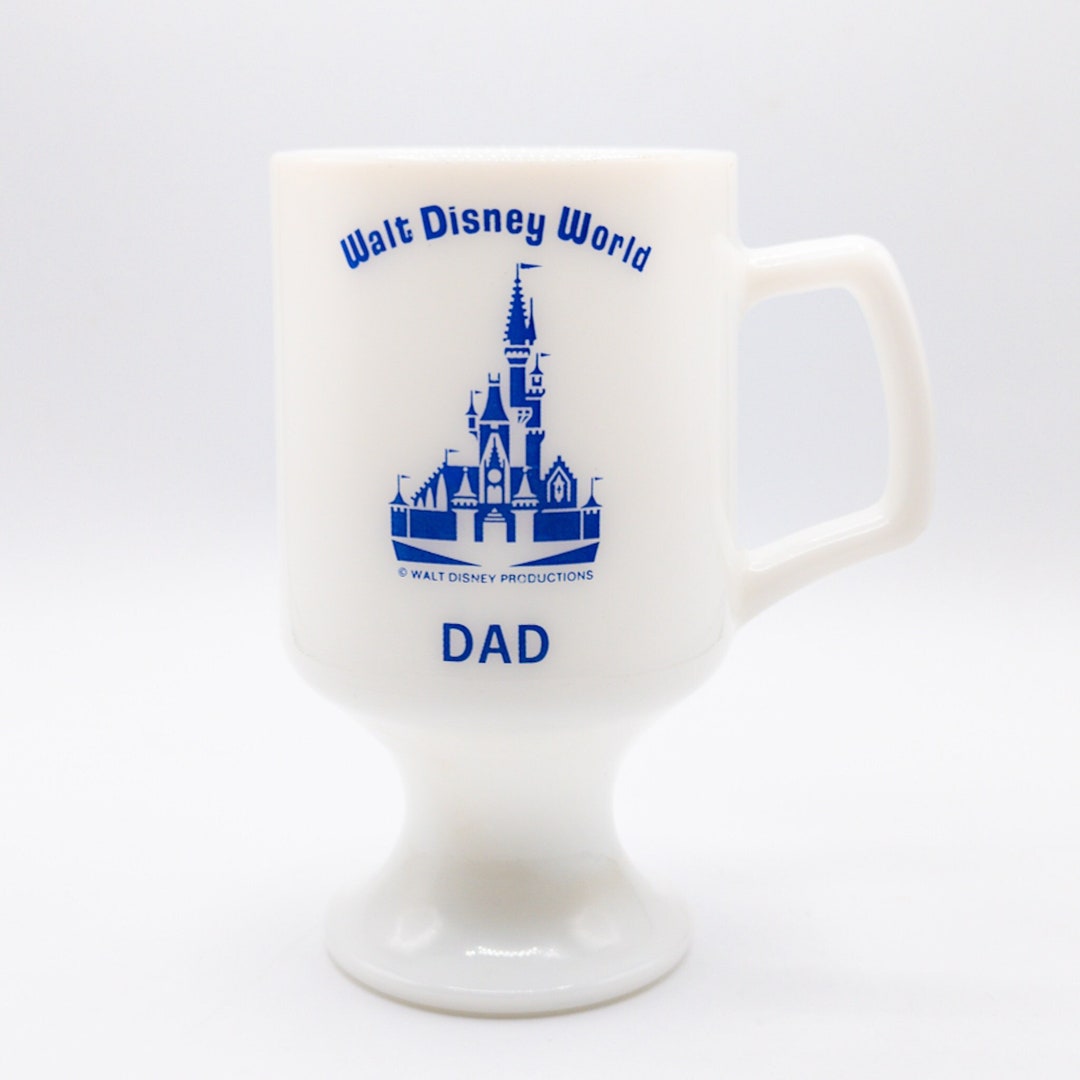 Vintage Disney World dad Pedestal Mug - Etsy