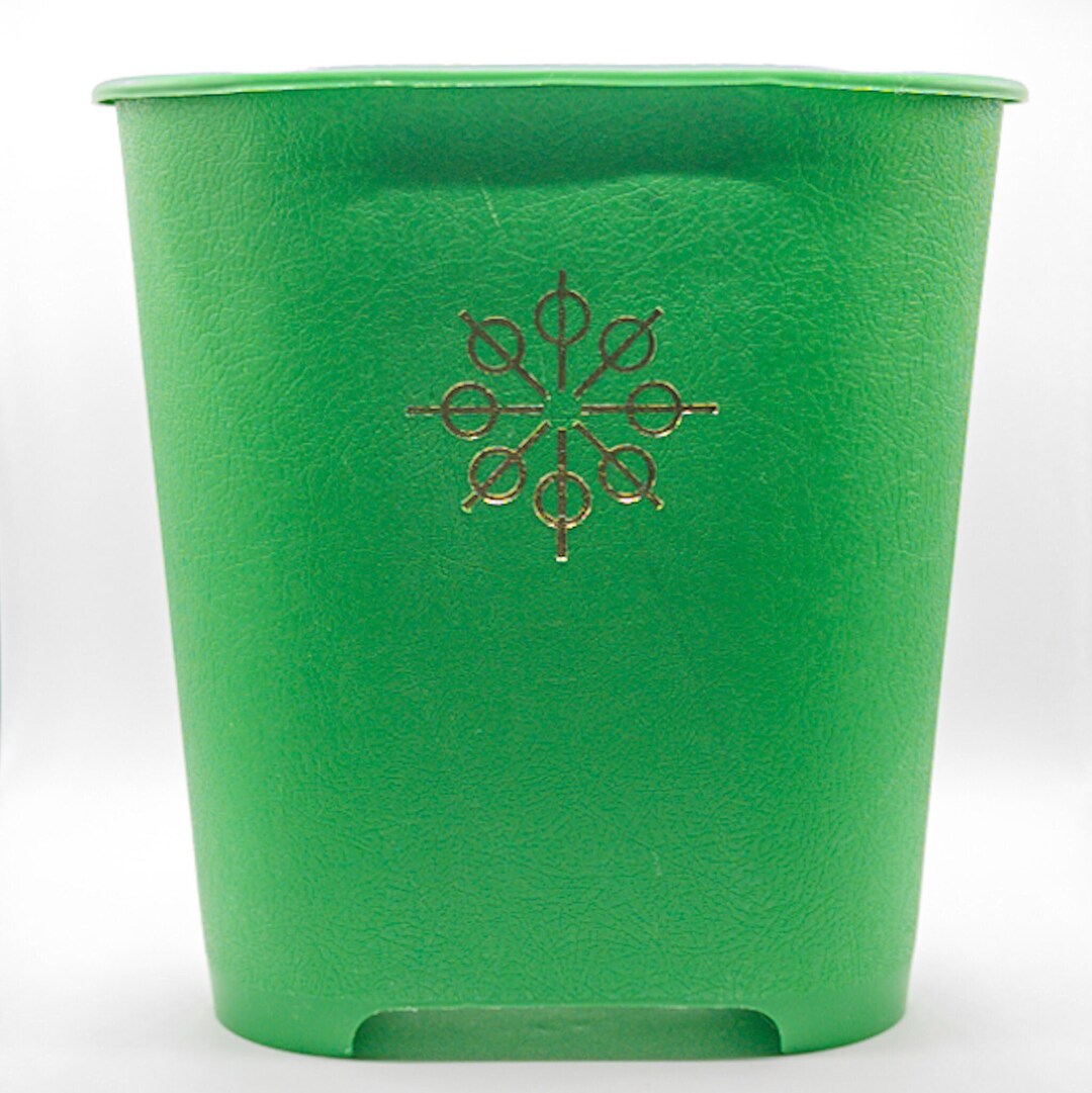 Retro Garbage Can - Etsy