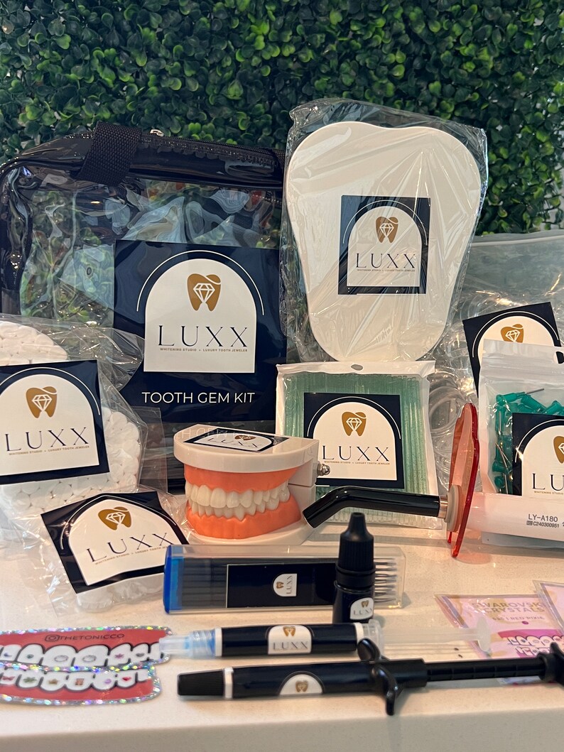 Custom Tooth Gem Kit - Etsy