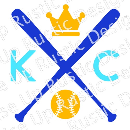 KC Heart Svg-royals Svg-baseball-kansas - Etsy