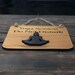 Yoga Studio Wooden Sign, Yoga in Session Sign, Do Not Interrupt Yoga ...