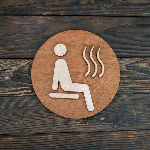 Sauna Sign - Etsy