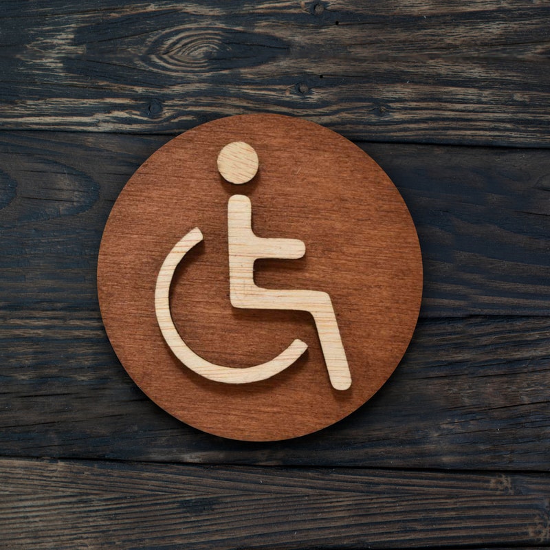 Handicapped Sign - Etsy