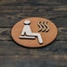 Wooden Sign Sauna Area, Professional Signage for Sauna, Sauna Sign for ...
