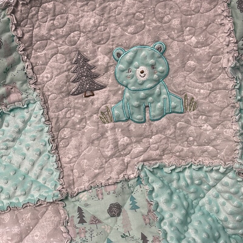 Bear Rag Quilt - Etsy