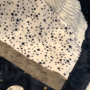 Mr. Sandman Minky Blanket - Etsy