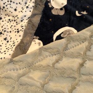 Mr. Sandman Minky Blanket - Etsy