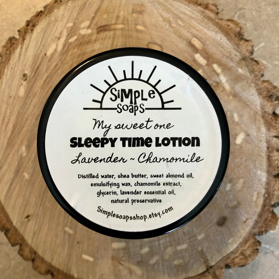 Sleepy Time Baby Lotion - Etsy