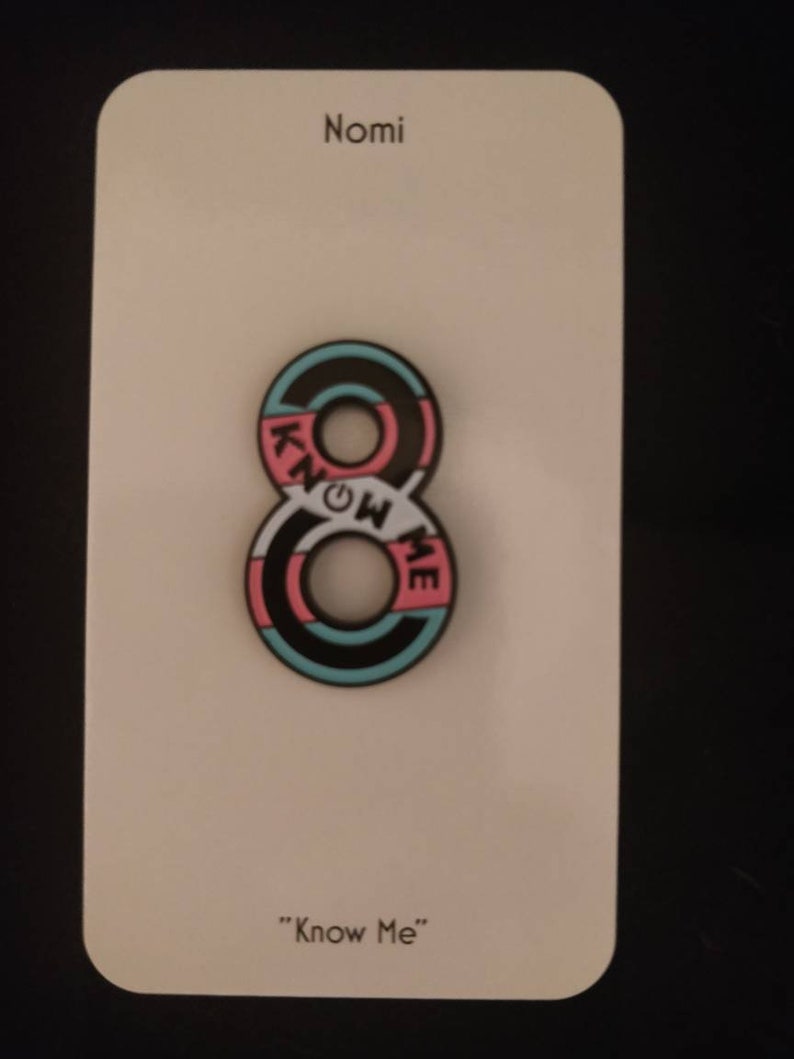 Know Me Enamel Pin - Nomi - Sense8 - Etsy