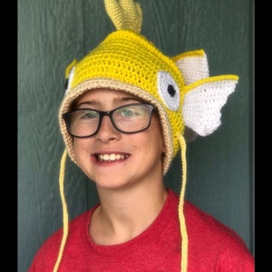 Pokemon Shiny Magikarp Hat / Pokemon Go Trainer Gag Gift Character Hat ...