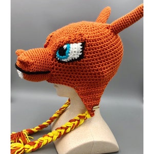 Charizard Pokemon Crochet Hat, Pokemongo Charizard Beanie, Pokémon ...