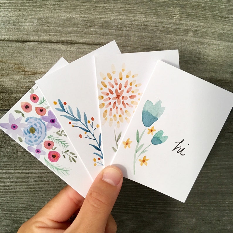 Mini Cards - Etsy