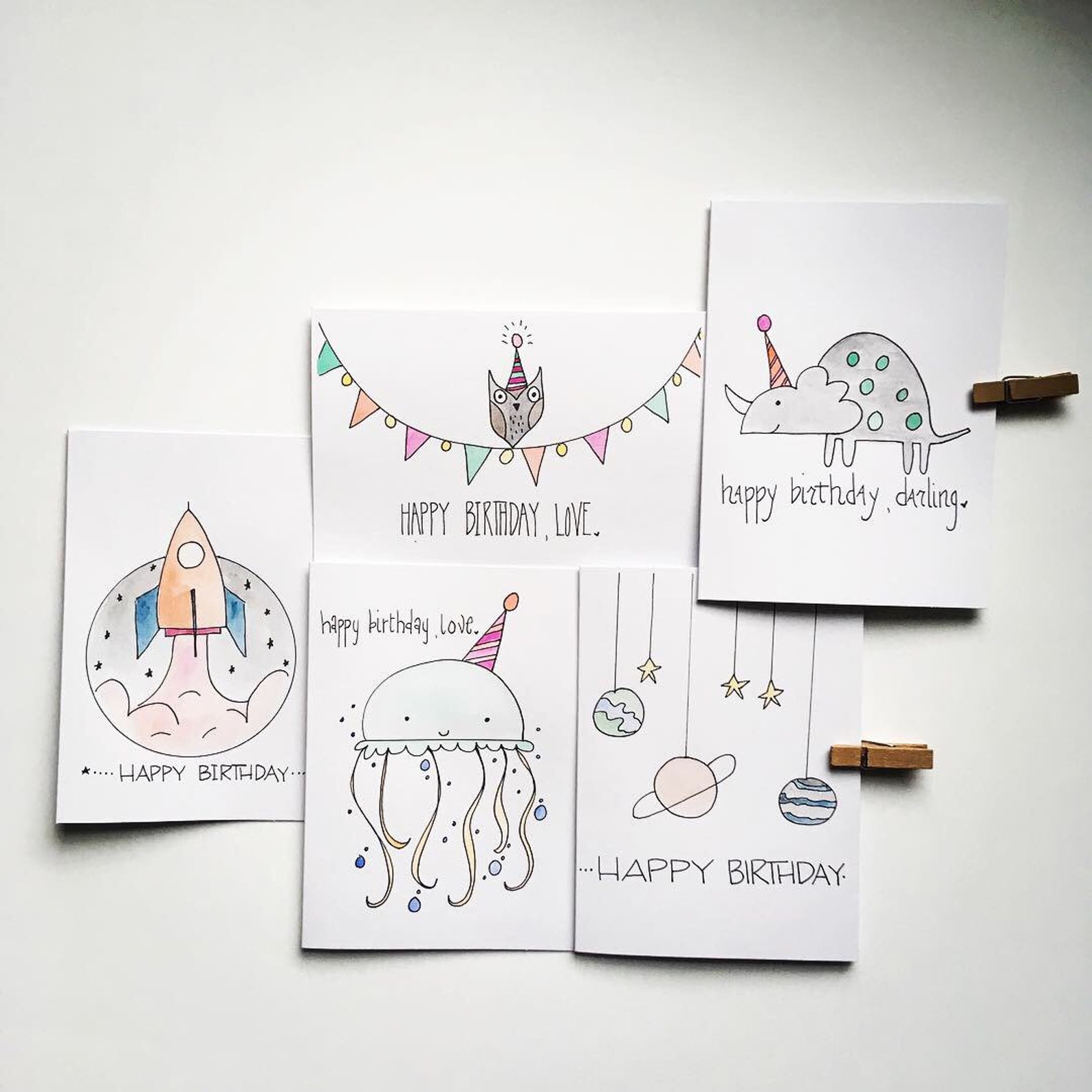 Kids Birthday Cards - Etsy