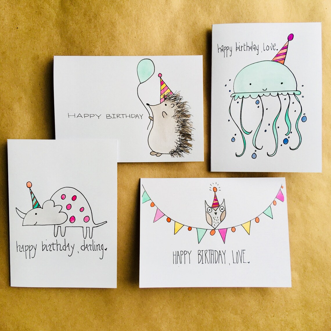 Kids Birthday Cards - Etsy