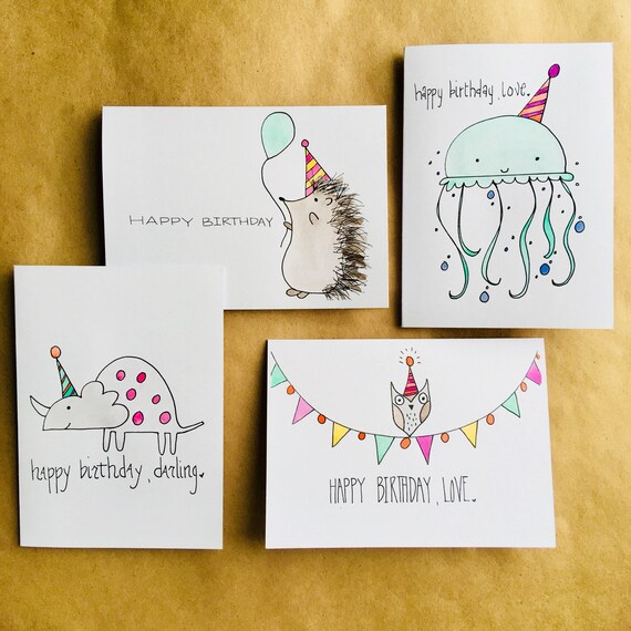 Kids Birthday Cards - Etsy Canada
