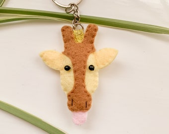 Giraffe Keychain | Etsy