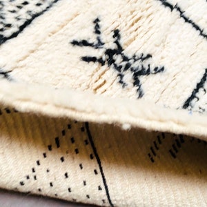 Beni Ourain 6x9 Moroccan Wool Berber Area Rug - Etsy