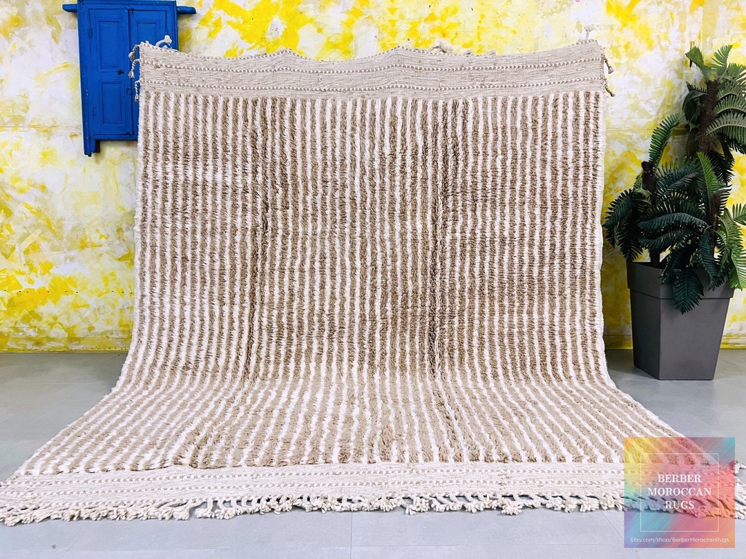 Berber Rug Tapis Berbere Moroccan Rug Hand Knotted Beni - Etsy