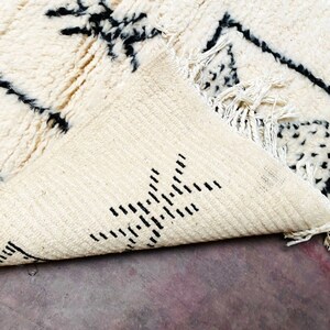 Beni Ourain 6x9 Moroccan Wool Berber Area Rug - Etsy