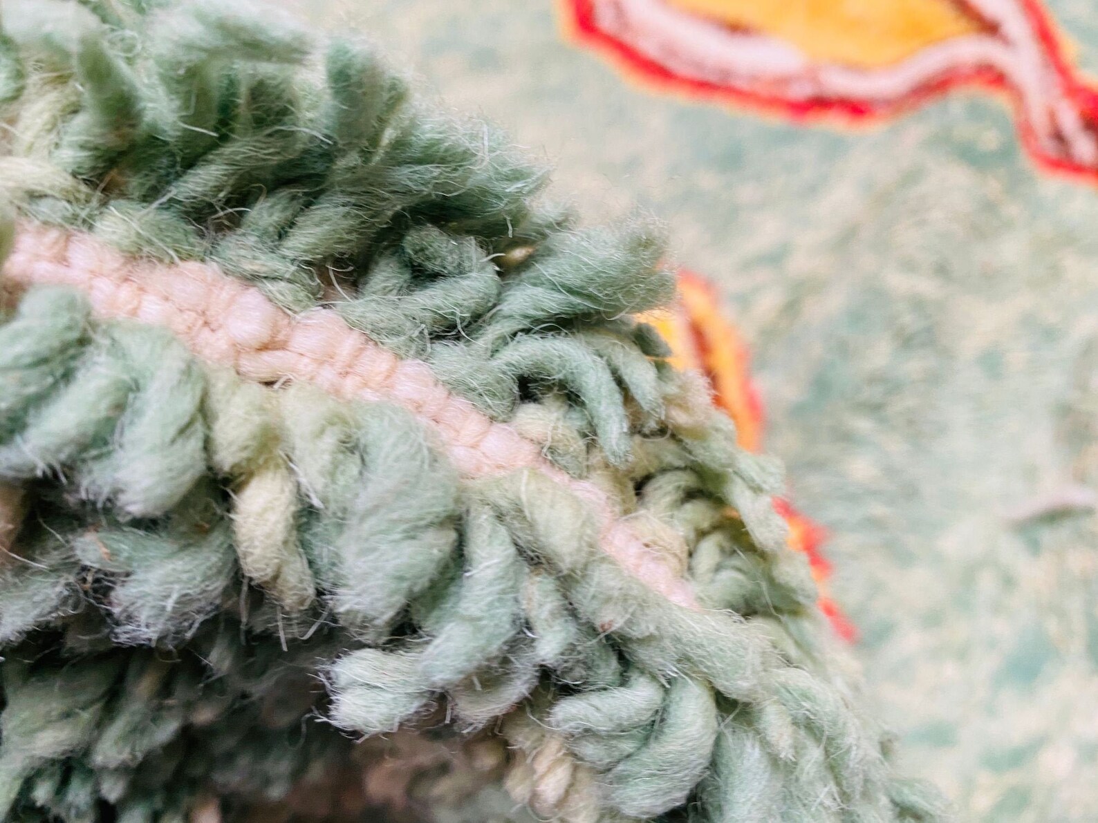 All Sizes Green Beni Ourain Rug Authentic Custom Moroccan | Etsy