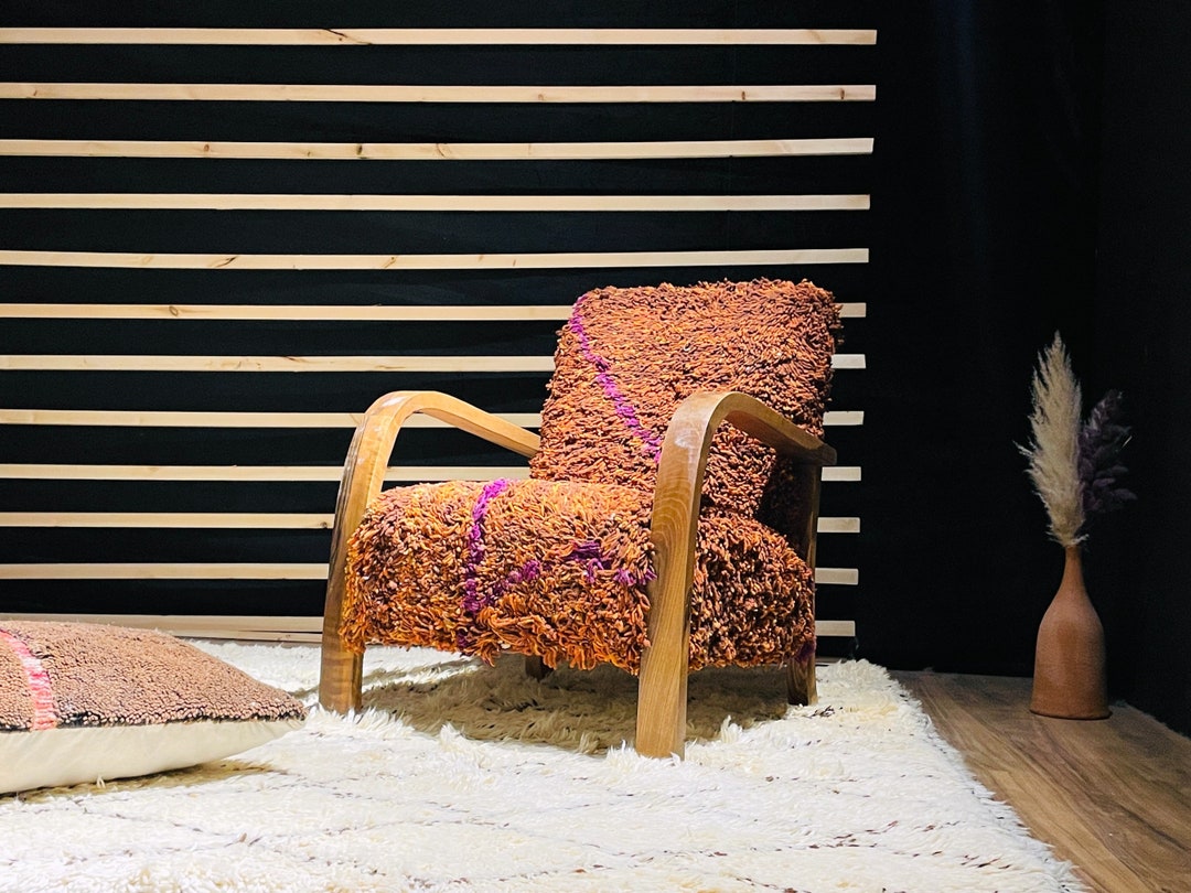 Mid Century Armchair, Retro Lounge Chair, Modern Chair, Relax Vintage ...