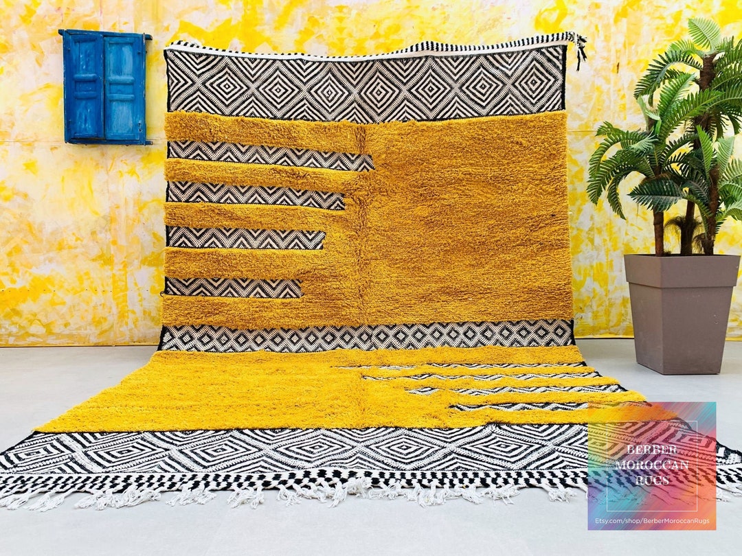 Beni Ourain Rug, Accent Moroccan Rug, Large Wool Carpet, *CUSTOM* - Etsy